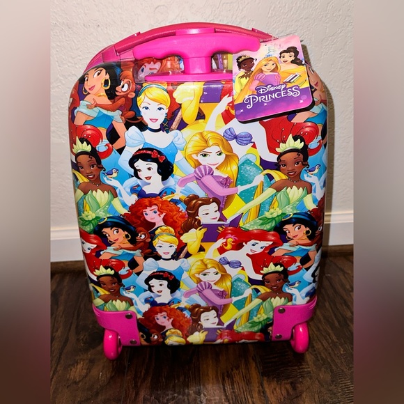 Disney | Other | Bioworld 65 Disney Princess Carryon Luggage Hard Shell ...
